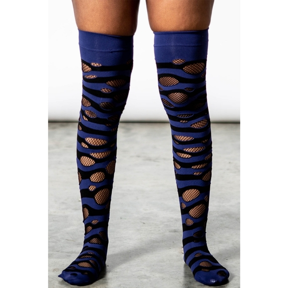 Killstar | Accessories | Killstar Wretched Soul Distress Socks ...